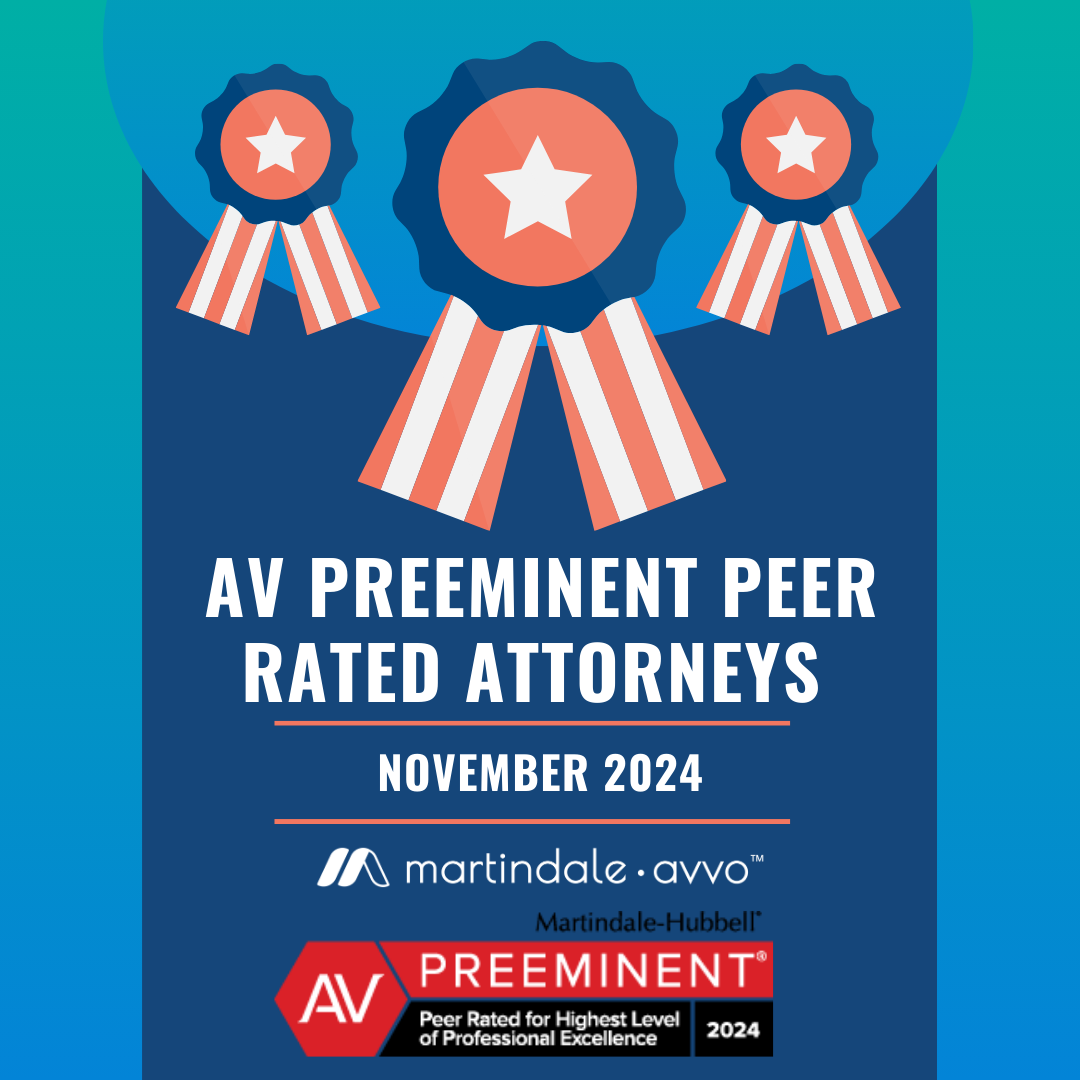 New AV Preeminent Peer Rated Attorneys | November 2024 - Martindale-Avvo